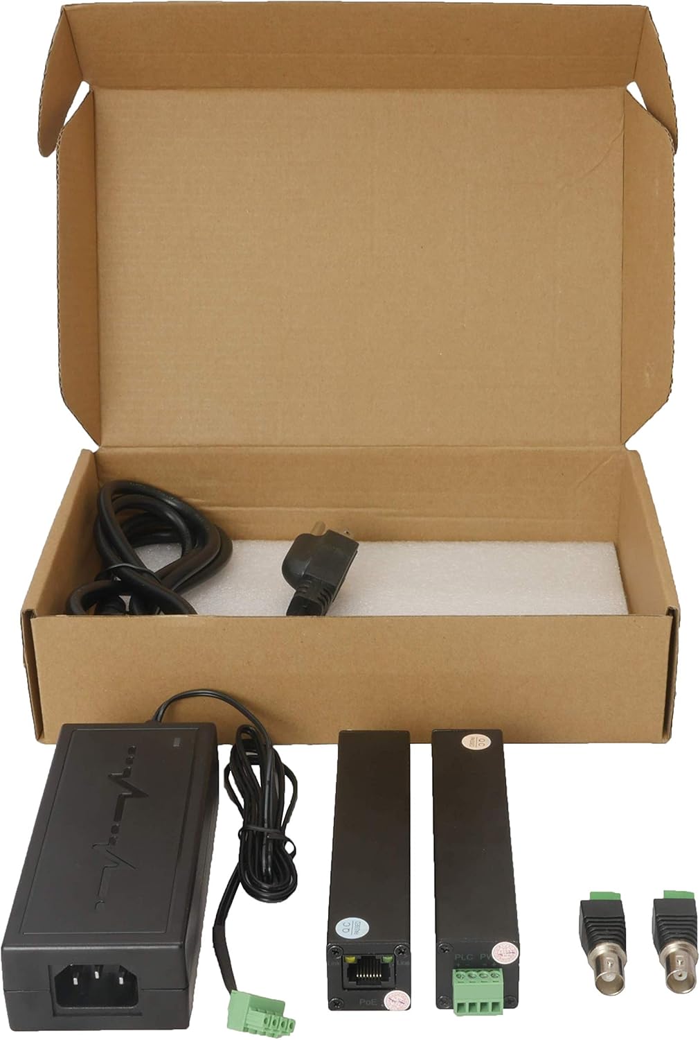 Best Promo Mini Size 800m 2600ft PoE LAN Extender Over Twisted UTP kit ...