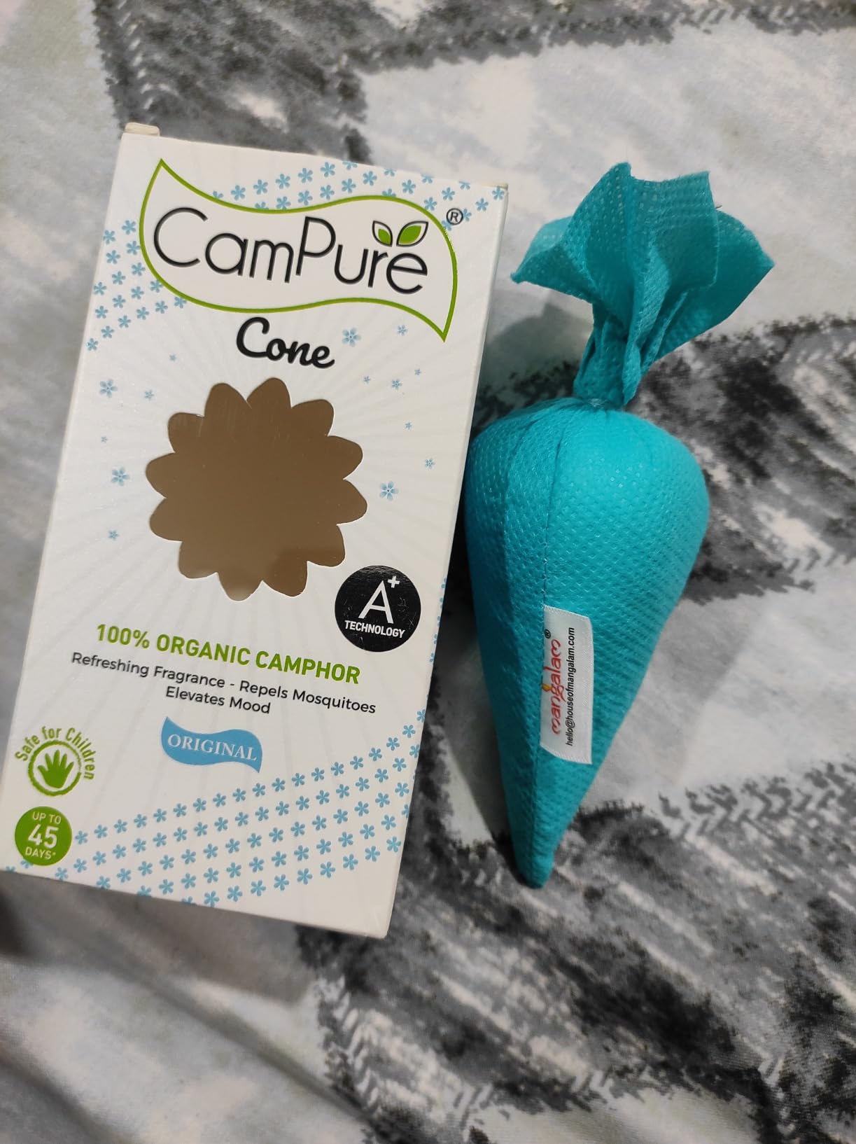 CamPure 100% Camphor Cone, Original, 60 Grams, 1 Count : Amazon.in ...
