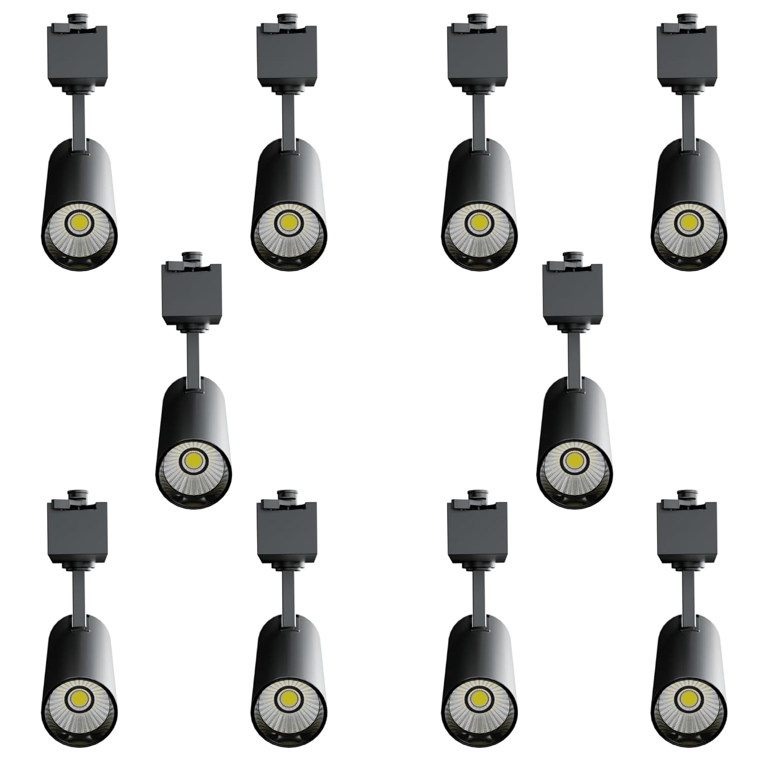 Nortek Della Plus 20W Warm White Black Body Spotlight for Ceiling ...