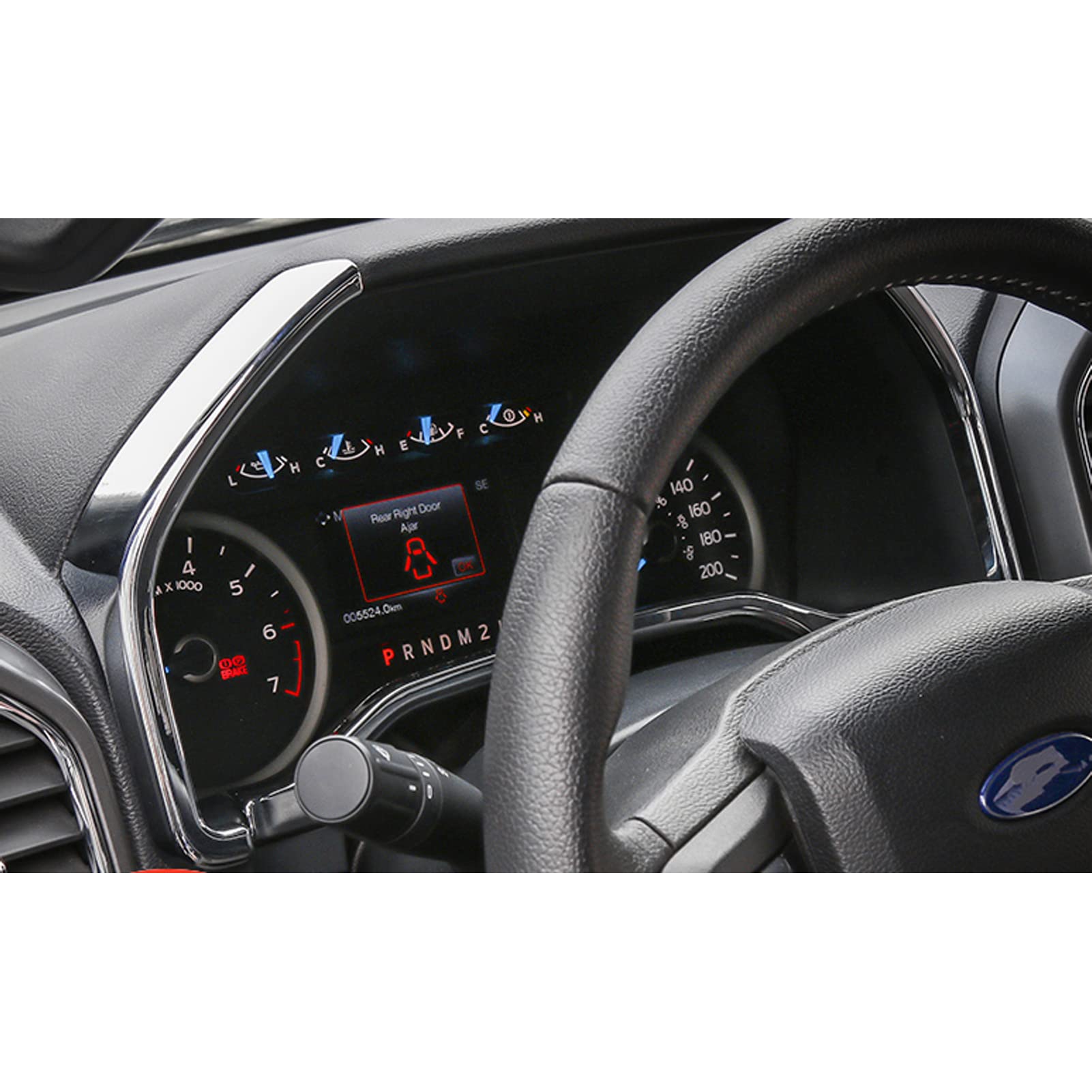 Snapklik.com : For F150 Chrome Dashboard Center Console Dash Board Trim ...