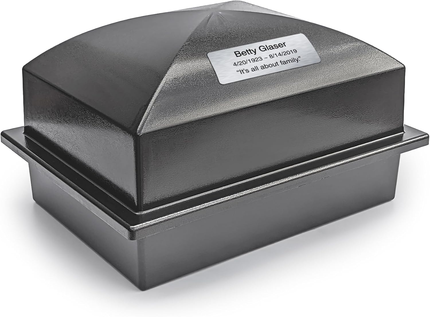 Amazon.com: Crowne Vault Urn Vault for Underground Burial | Holds Adult ...
