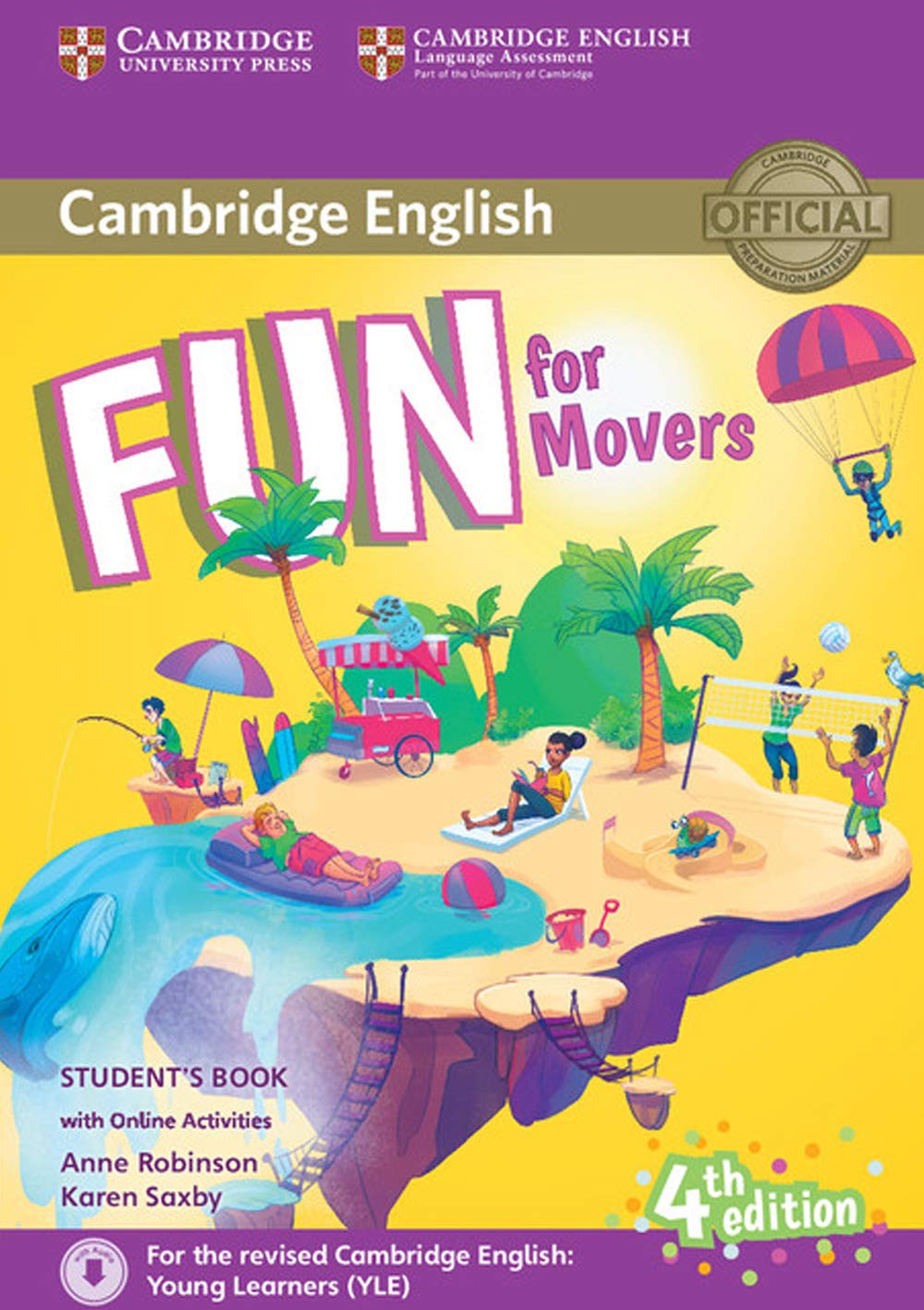 Amazon.com: Fun for Movers Student's Book with Online Activities with ...