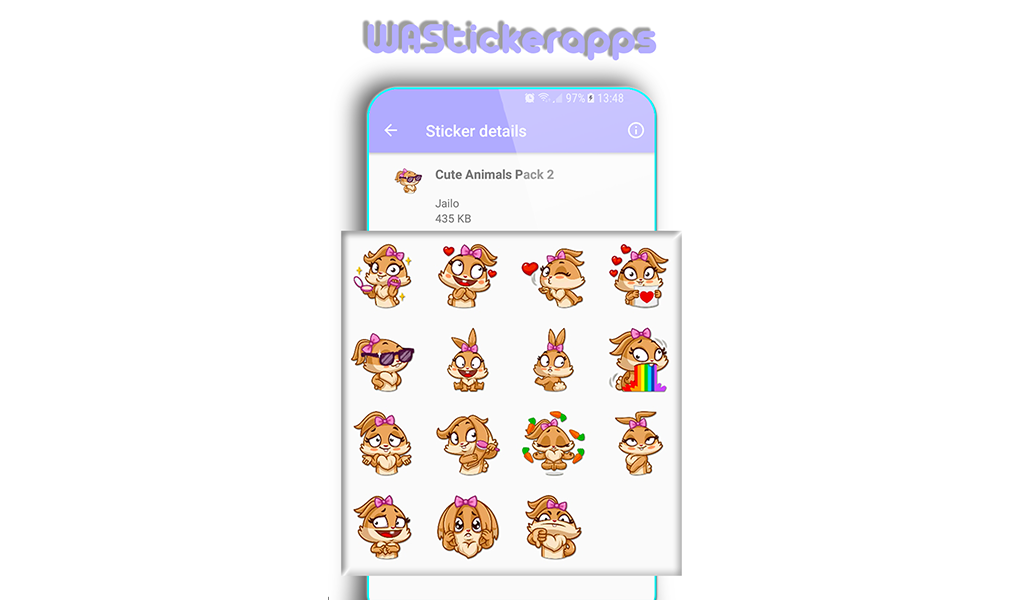 WAStickerApps: Cute Animal Stickers - Aplicativo na Amazon Appstore