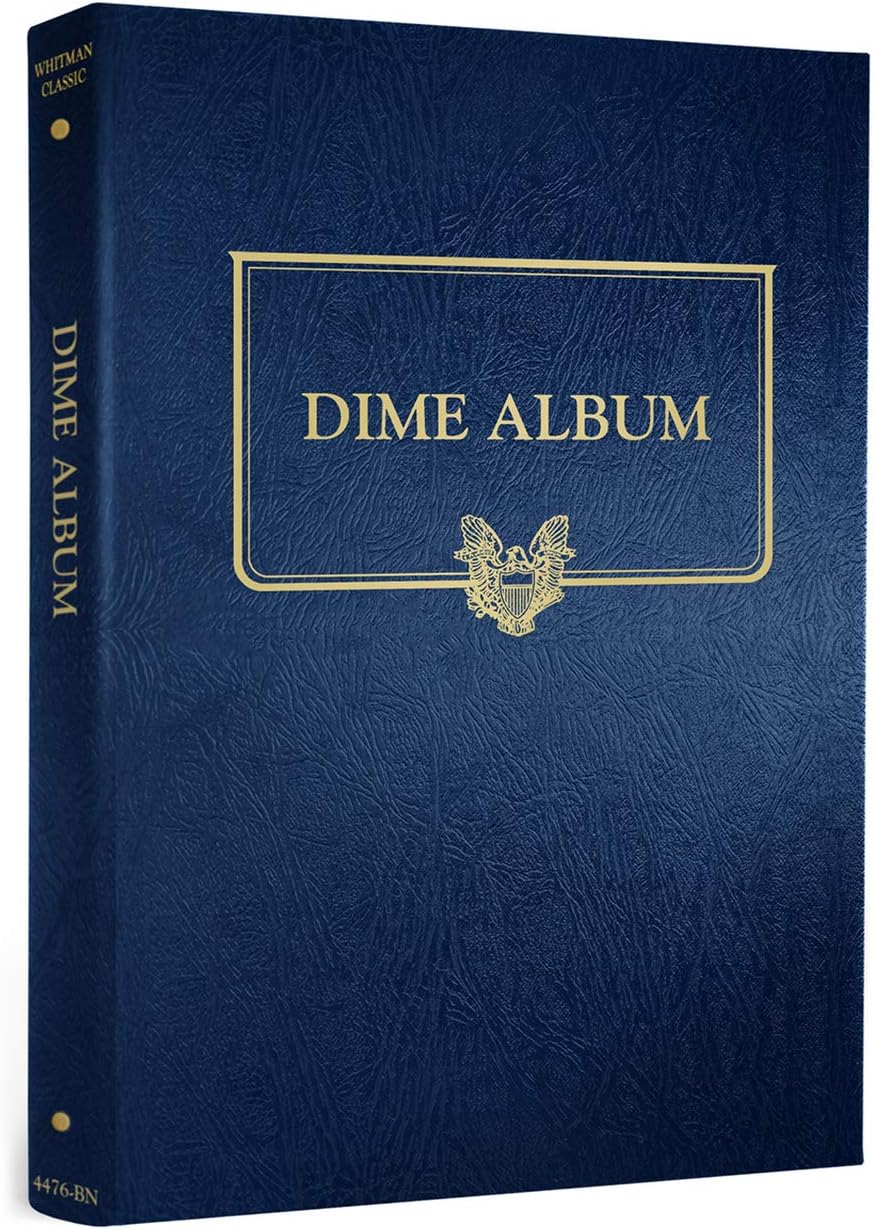 Amazon.com: Whitman Dime Album Blank Pages #4476 : Toys & Games