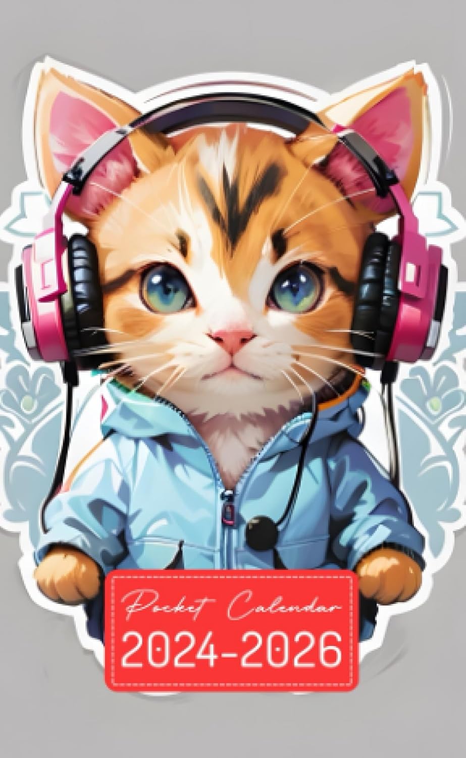 Pocket Calendar 2024-2026: Two-Year Monthly Planner for Purse , 36 ...