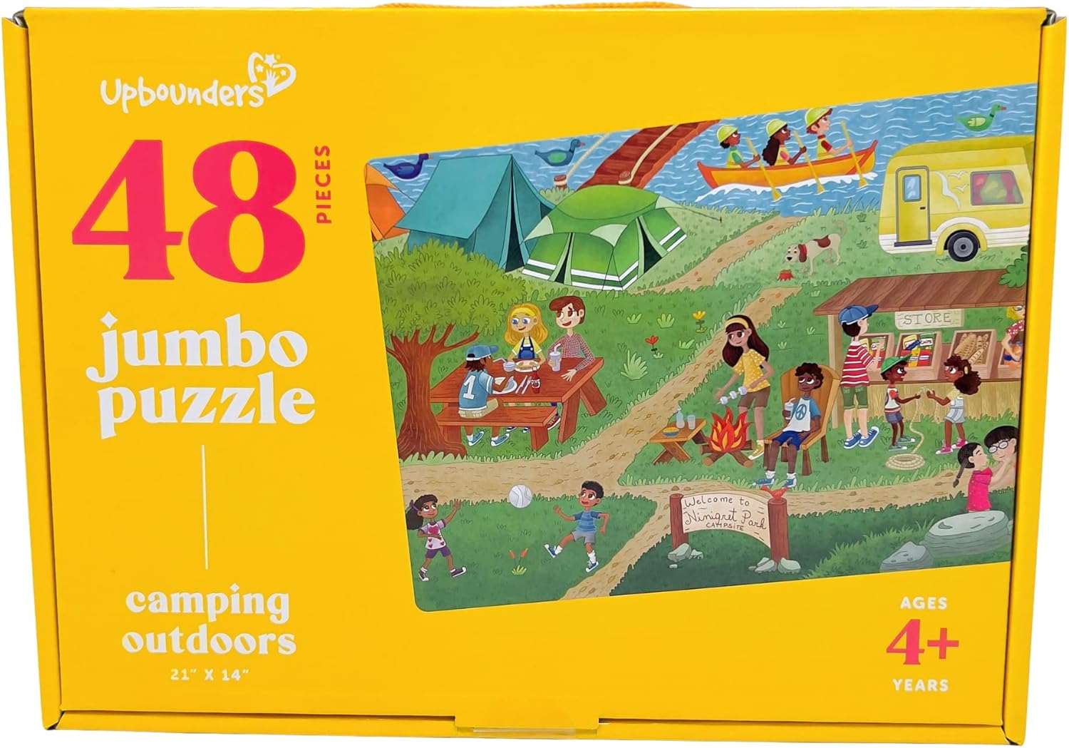 Amazon Upbounders Camping Outdoors Jumbo Puzzle 48 Large Puzzle Amazon Upbounders Camping Outdoors Jumbo Puzzle 48 Large Puzzle