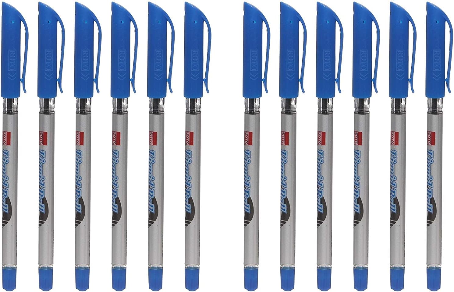 Roto b351 liquid ball set of 12 pens - blue: Buy Online at Best Price ...