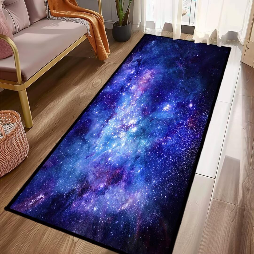 Amazon.com: Galaxy Runner Rug for Hallway,Nebula Outer Space,Area Rug ...