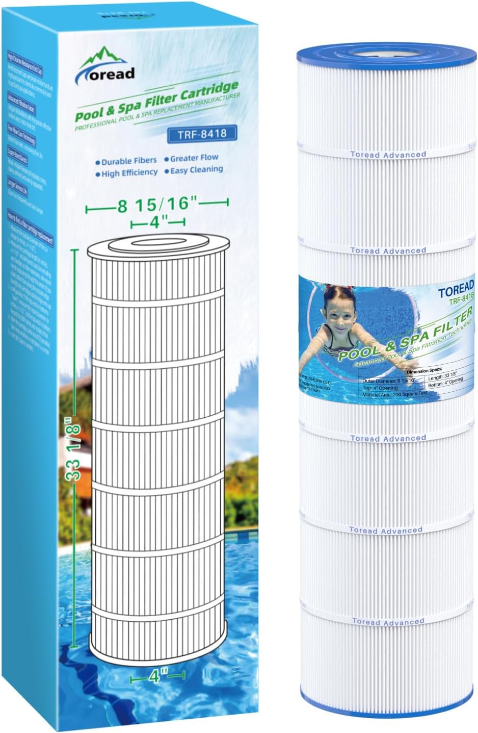 Amazon.com : Spa-Daddy SD-00119 Filter - Replacement for Jacuzzi ...