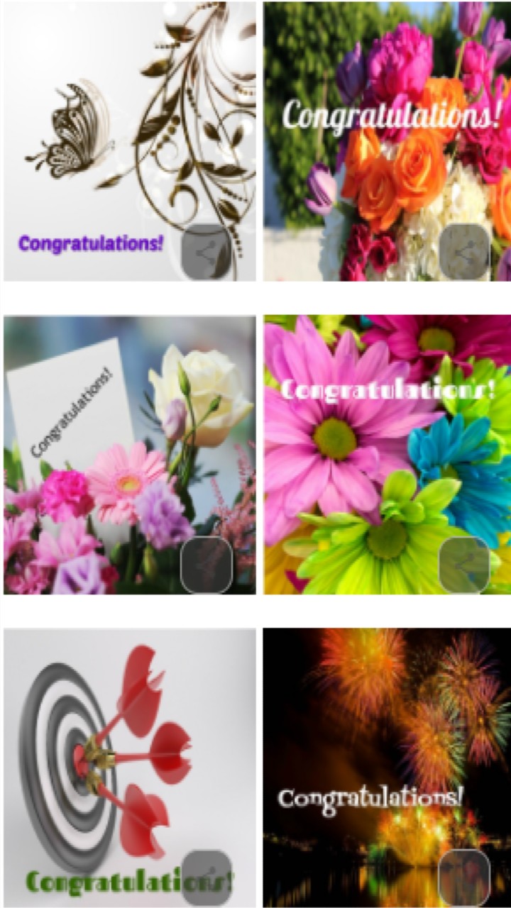 Congratulations Greetings Cards and GIF - App on Amazon Appstore