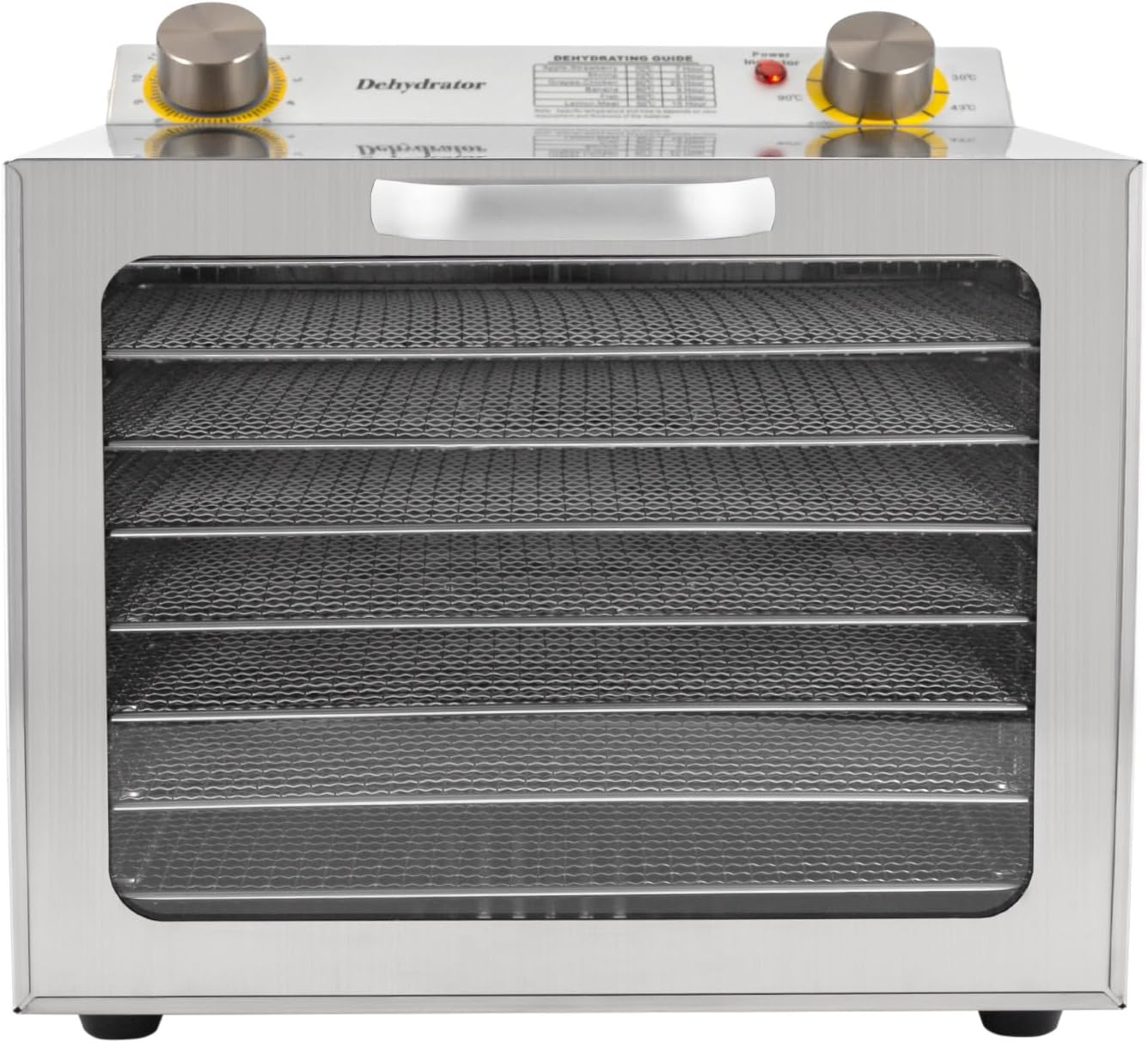 Amazon.com: Stainless Steel Food Drying Machine,400W Electric Food ...