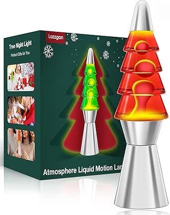 14.5 inches Liquid Motion Table Lamp: Tree Lave Lamp for Mother's Day ...