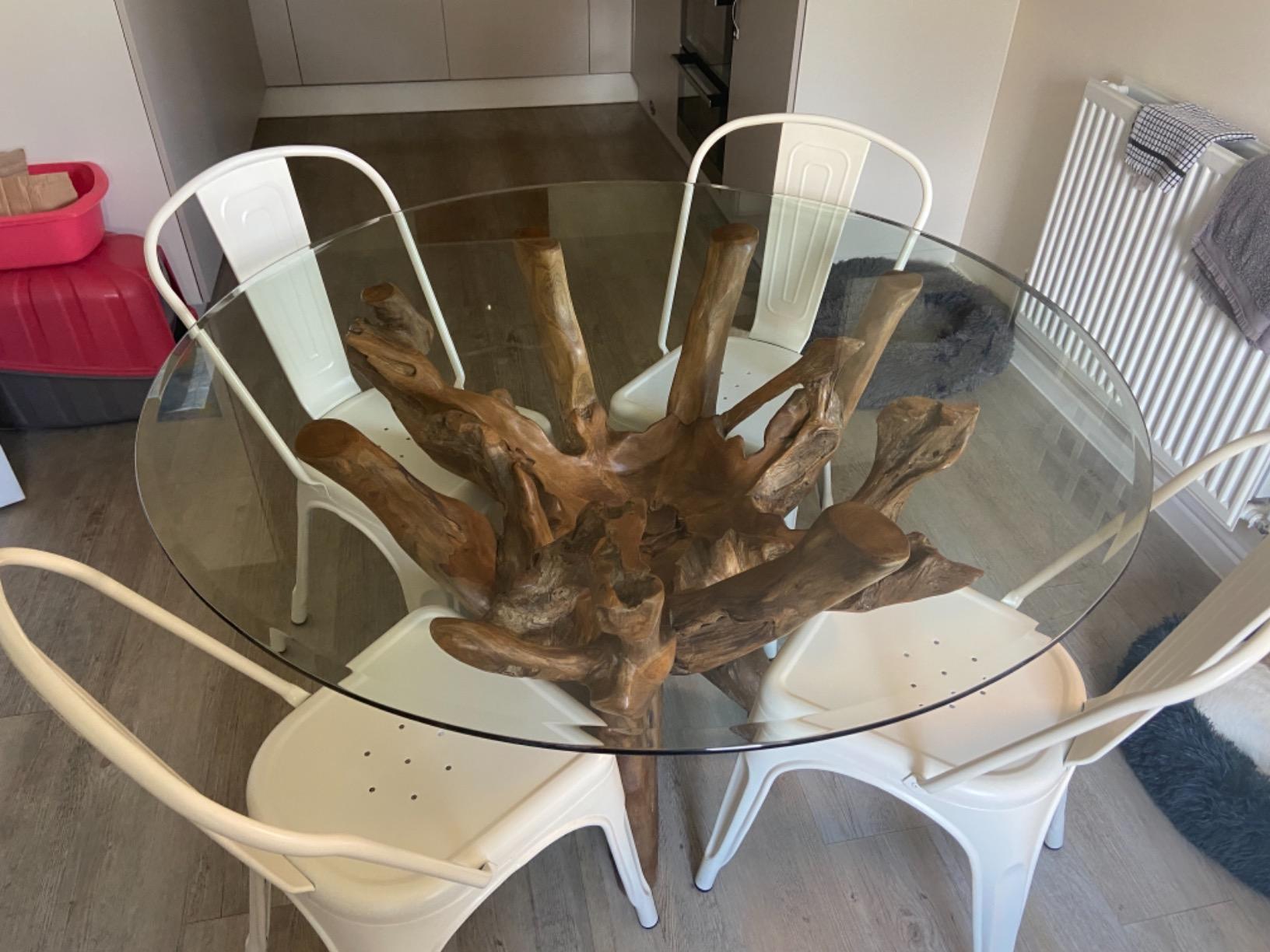 Birsppy HORLAT Inspiring Furniture LTD Reclaimed Teak Root Dining Table ...