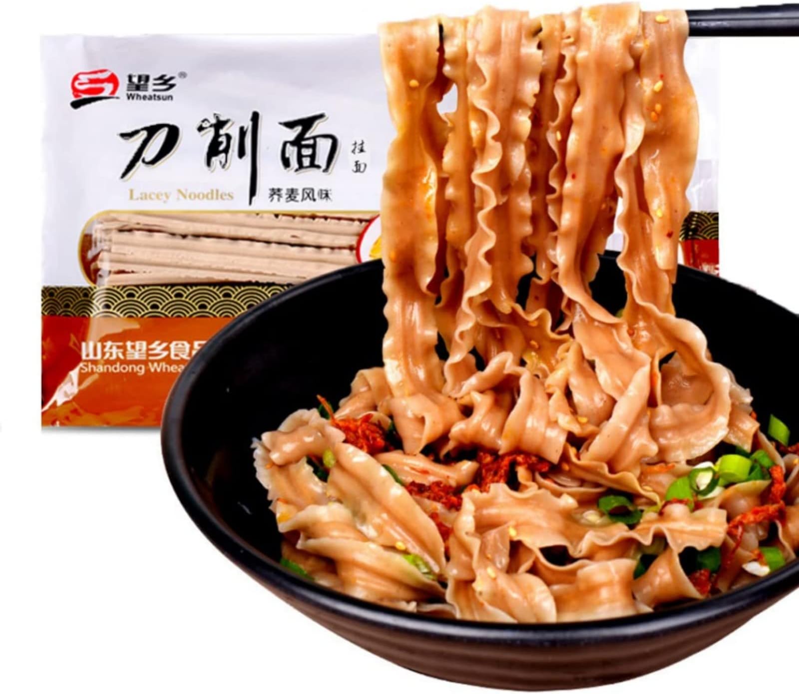 Amazon.com : Knife Sliced Noodles,Wavy Chinese Noodles, Soba,Chinese ...