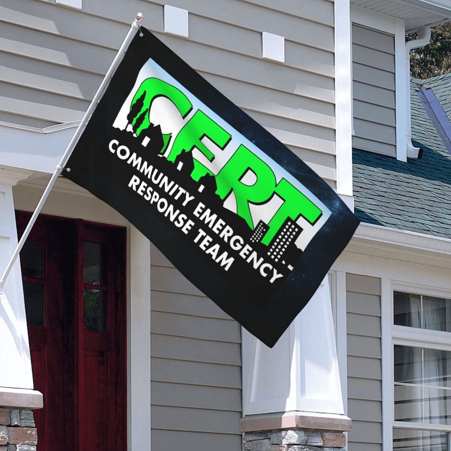 Amazon.com : Cert Community Emergency Response Team Garden Flag 3x5 Ft ...