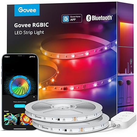 Amazon.com: Govee 100ft RGBIC LED Strip Lights, Smart LED Lights for ...