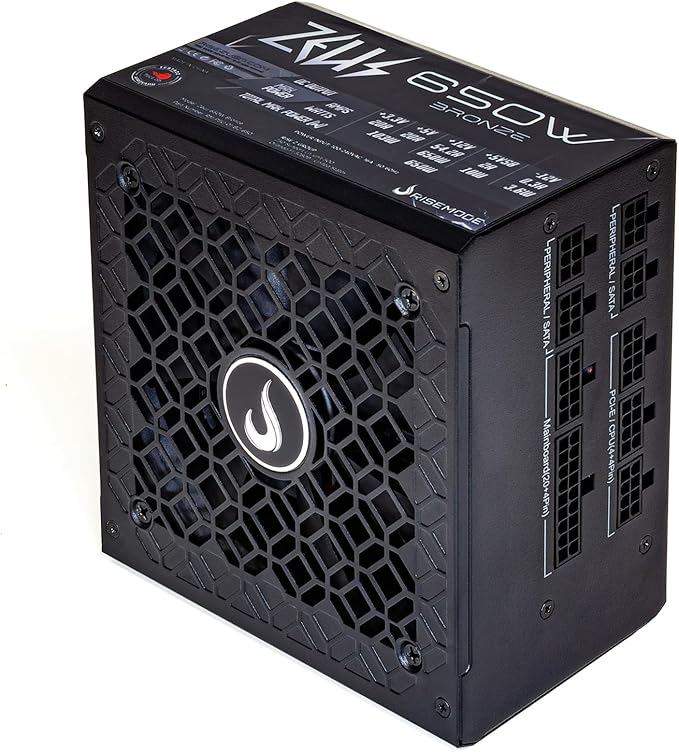 Fonte Gamer Zeus 650w | Rise Mode | Full Modular | Amazon.com.br