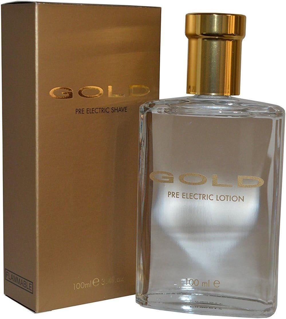 TWO PACKS of Gold Pre Electric Shave 100ml : Amazon.co.uk: Health ...