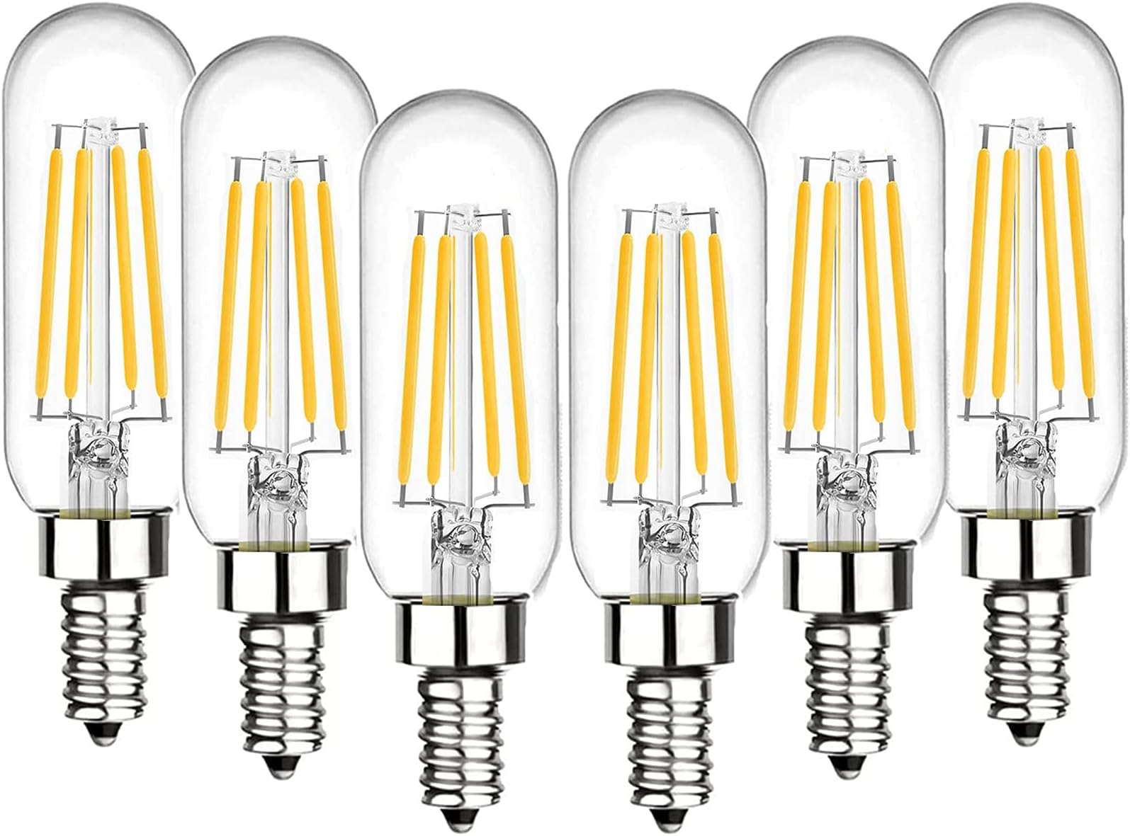 12 Volt LED Candelabra Bulbs E12 Base 4W Warm White 2700K, 40W ...