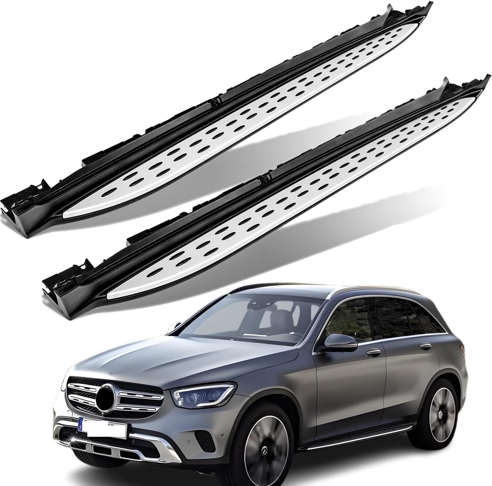 Amazon.com: Side Steps Fit for Mercedes Benz GLC 300 GLC 43 63 X253 ...