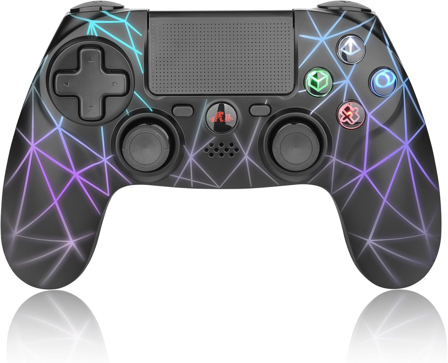 Rii Wireless Controller for PS4, Bluetooth PC Gaming Controller Gamepad ...