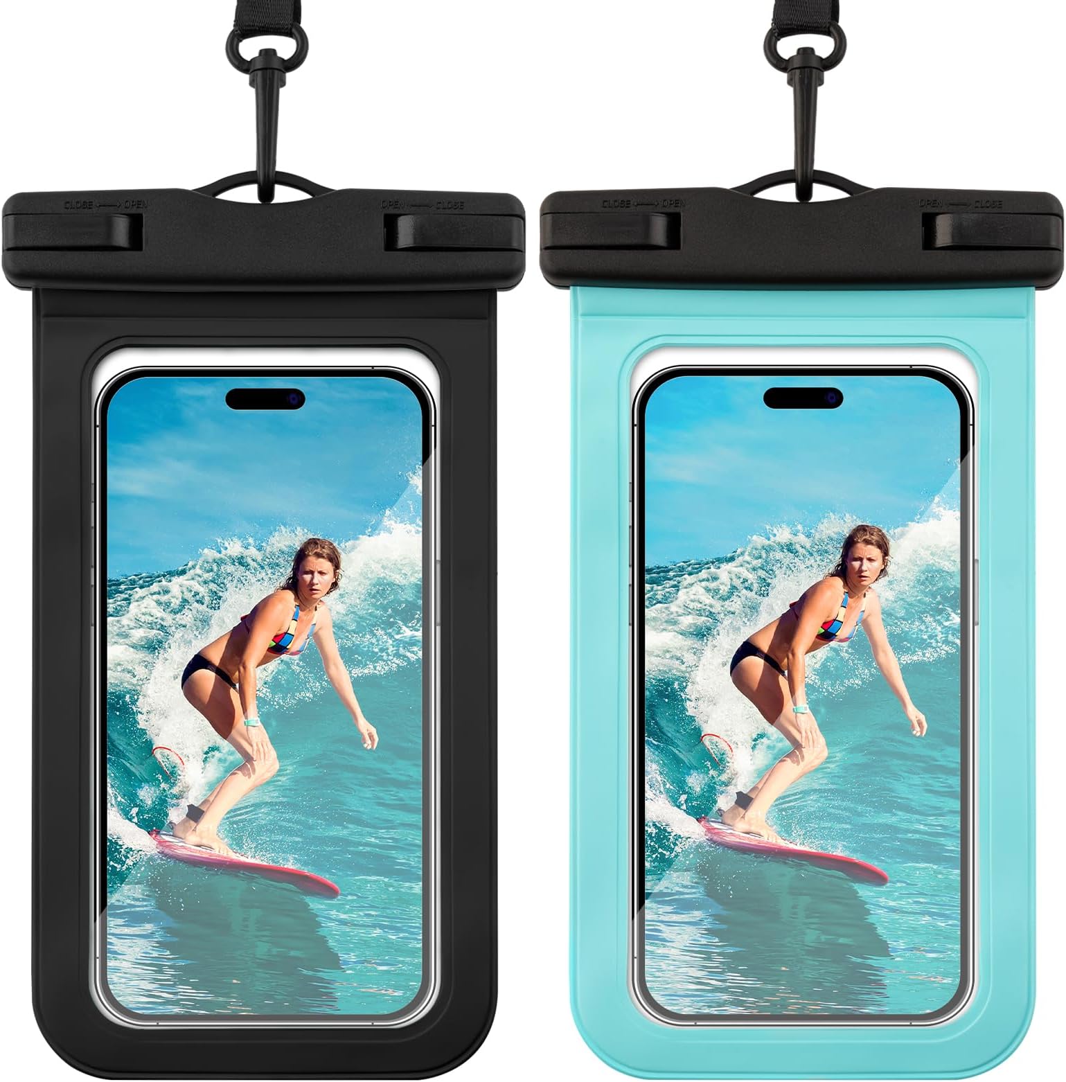 Amazon.com: Niveaya [Up to 10.5" Large Floating Waterproof Phone Pouch ...