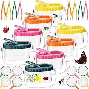 Amazon.com: Halloscume 8 Pack Bug Catcher Kit Outdoor Toy Gift for Kids ...