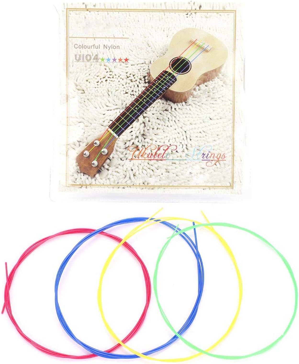 Amazon.com: Aquila New Nylgut AQ-138 Kids Soprano Ukulele Strings ...