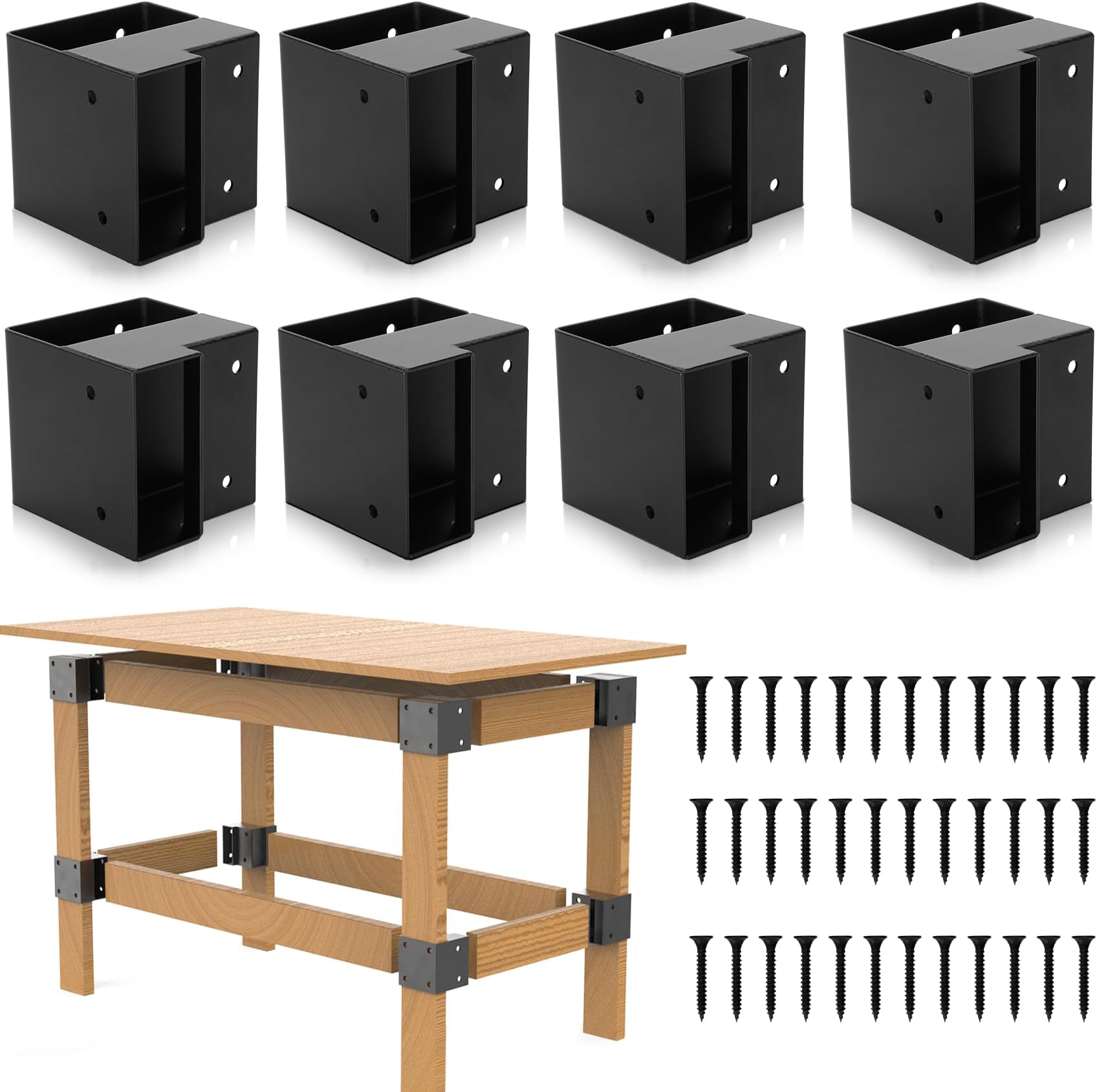 Amazon.com: Migoda Workbench Corner Brackets, 8pcs Green Corner ...