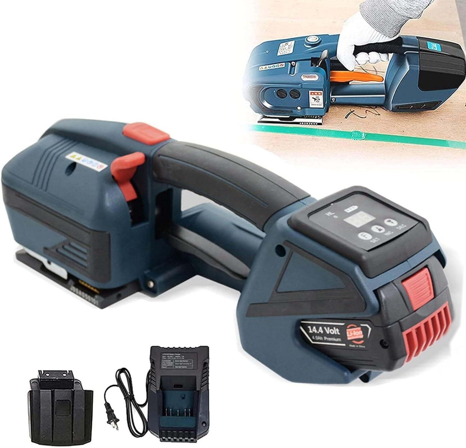 Amazon.com: Heavy Duty Handheld Strapper Strapper, Electric Strapping ...