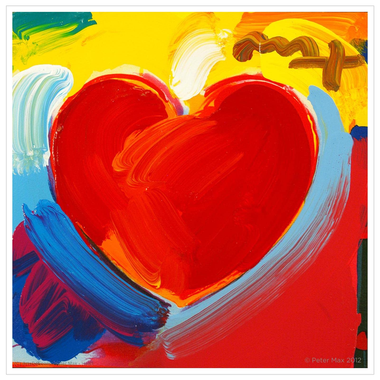 Peter Max Heart