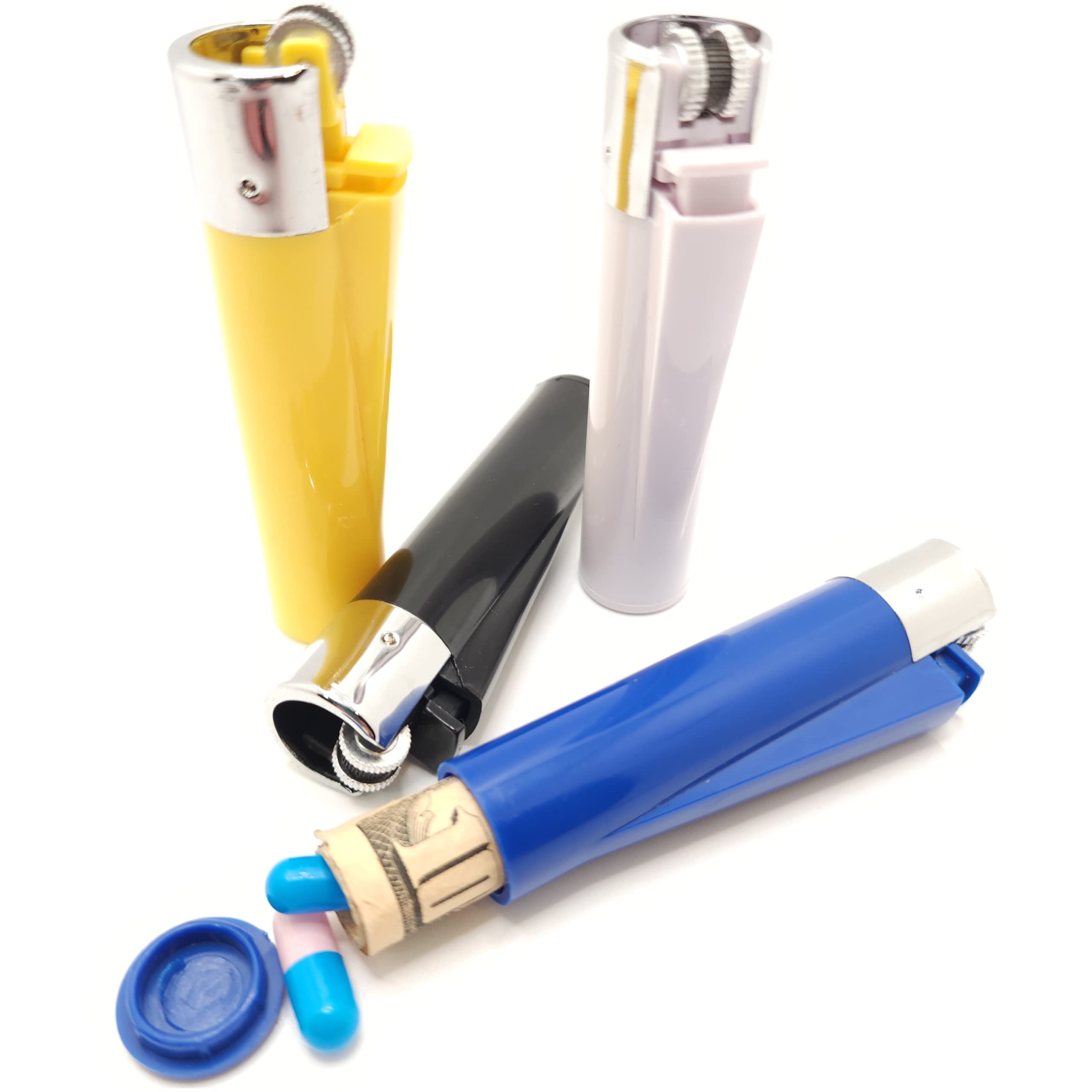 Secret Stash Lighter Diversion Safe Hidden Compartment Pill Safe (4 ...