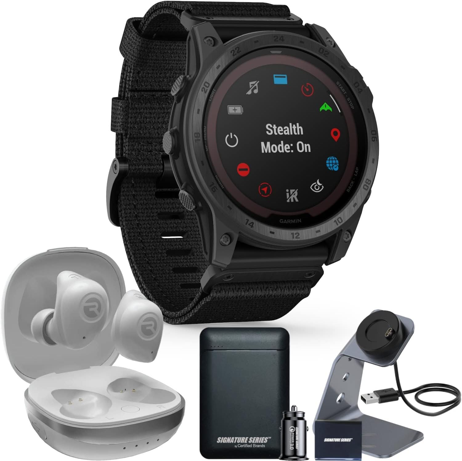 Amazon.com: Garmin tactix 7 Pro Edition Tactical GPS Watch w/Raycon ...