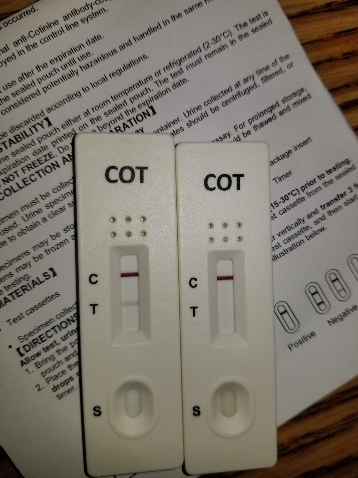 Amazon.com: Nicotine/Cotinine(COT) Urine Test Cassette (Pack of 5 Tests ...