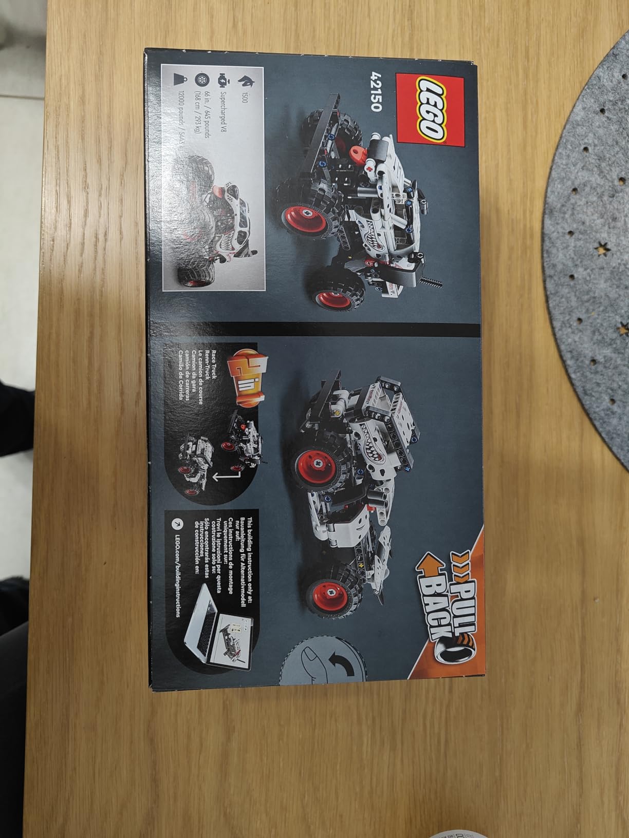 LEGO 42150 Technic Monster Jam Monster Mutt Dalmatian, Pojazd dla ...