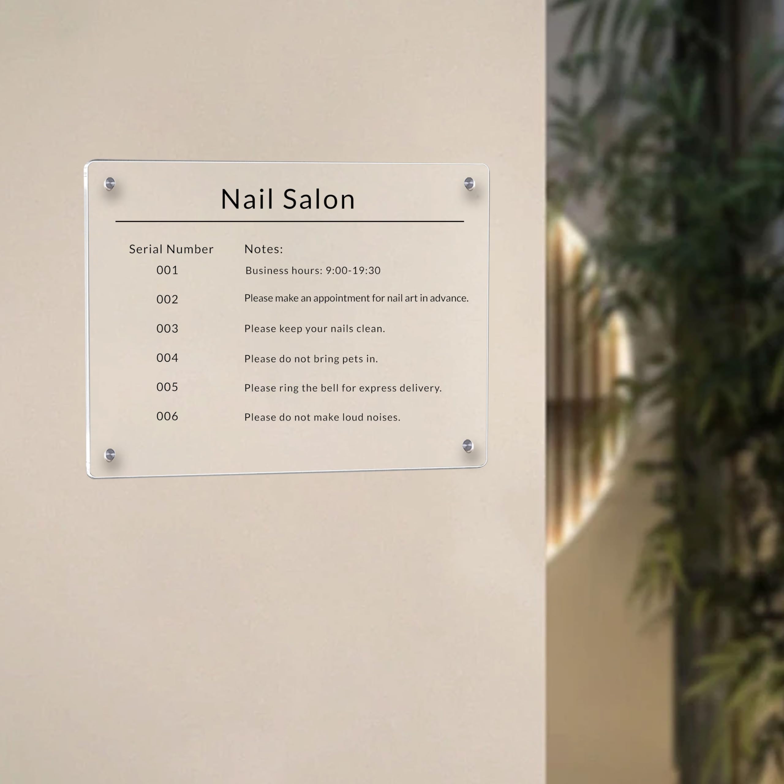 Interior Office Signage 3D Interior Office Signage Office Lobby