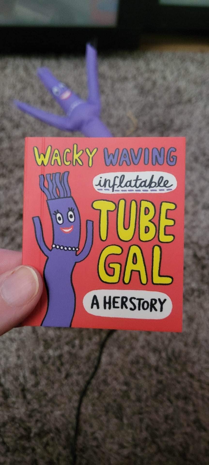 Wacky Waving Inflatable Tube Gal Riordan Conor Correll Gemma