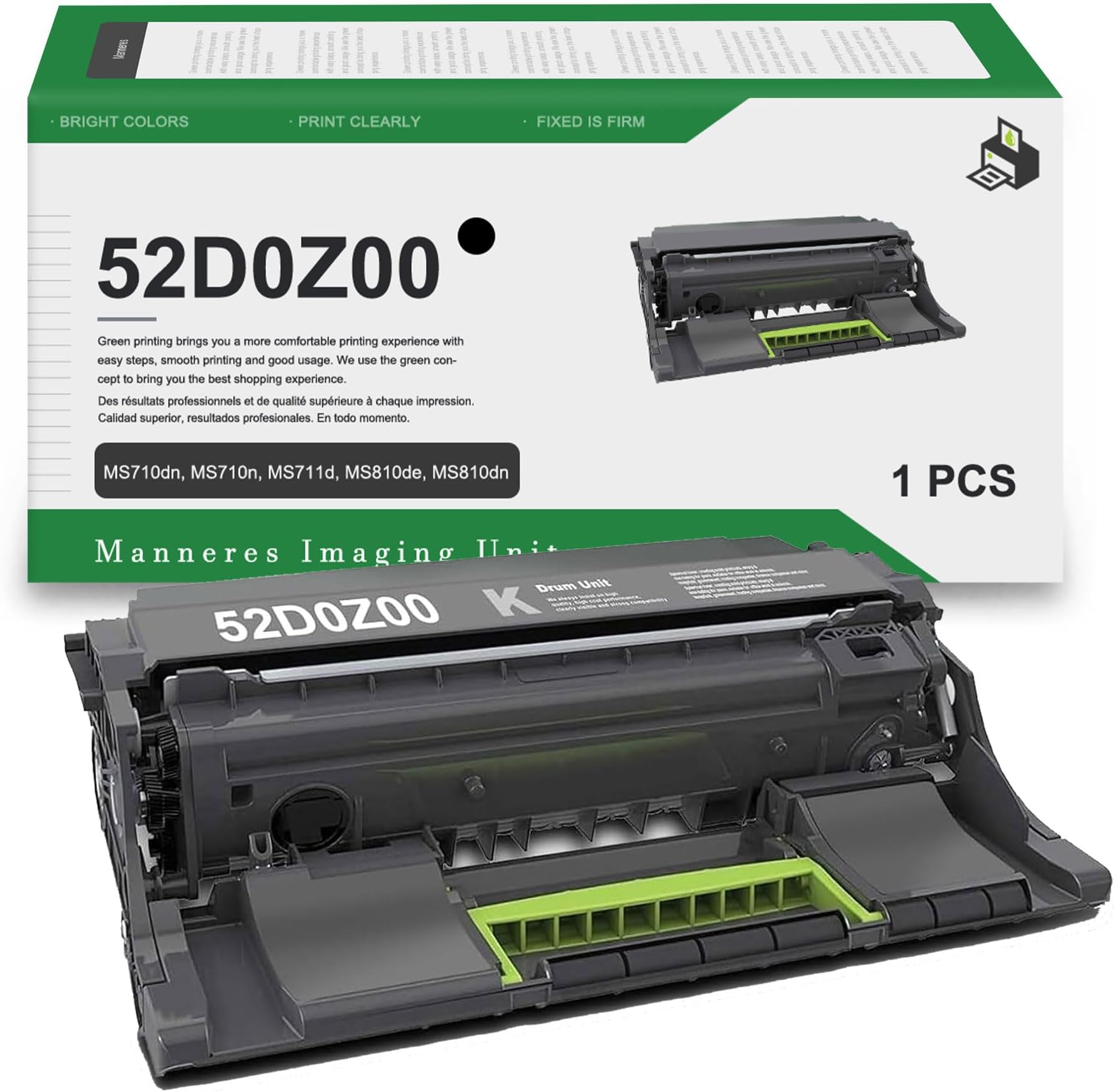 Amazon.com: Lexmark 52D0Z00 Return Program Imaging Unit Toner, Black ...
