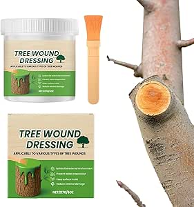 Tree Wound Dressing | 227g Grafting Paste with Brush - Bonsai Cut Paste ...