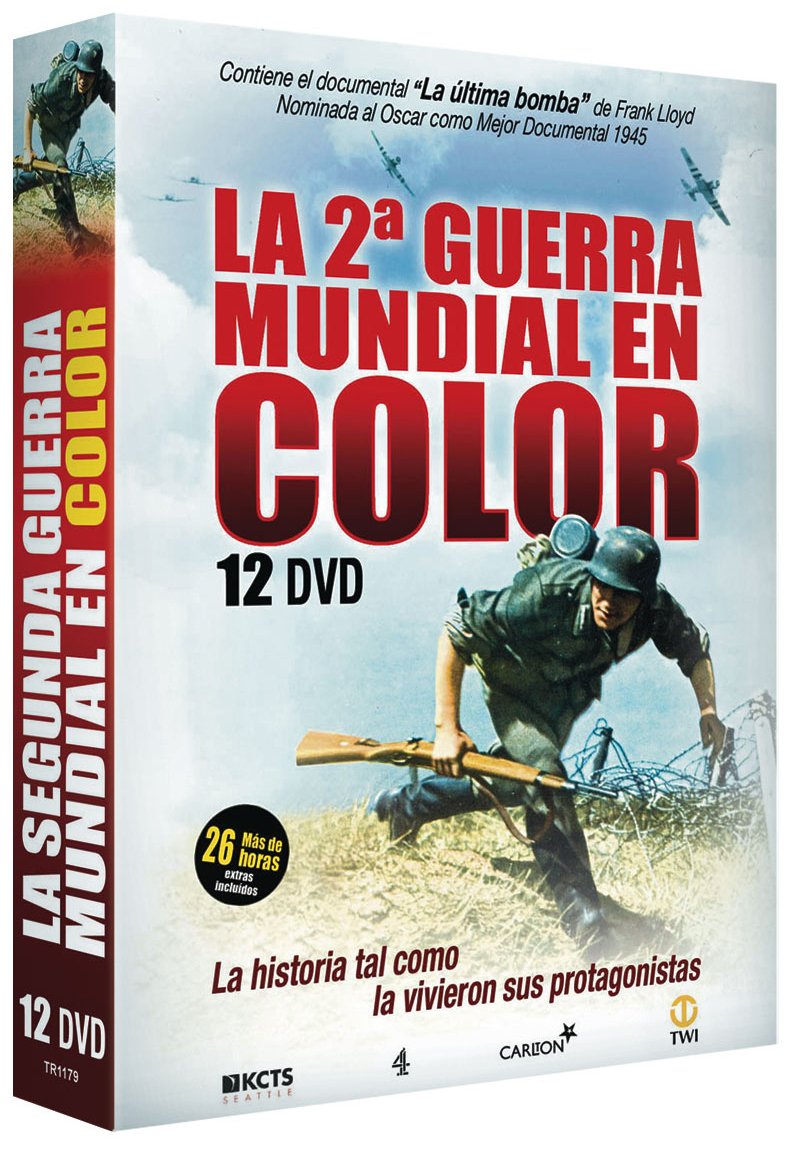 Amazon.com: WWII in COLOR (La segunda guerra mundial en color) 12 dvd ...