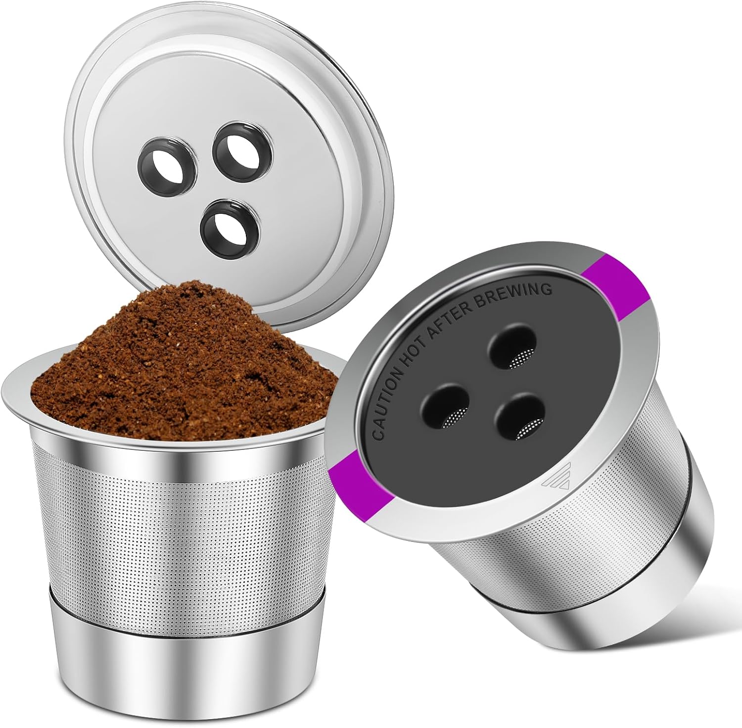 Amazon.com: Sanyedou Reusable K Cups for Ninja Dual Brew Coffee Makers ...