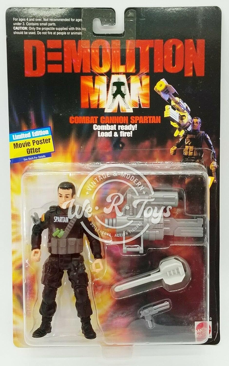 Amazon.com: Sylvester Stallone As Combat Cannon Spartan - Demolition ...