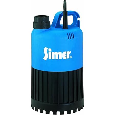 Simer 2305-04 Geyser II 1/4 HP Submersible Utility Pump - Sump Pumps ...