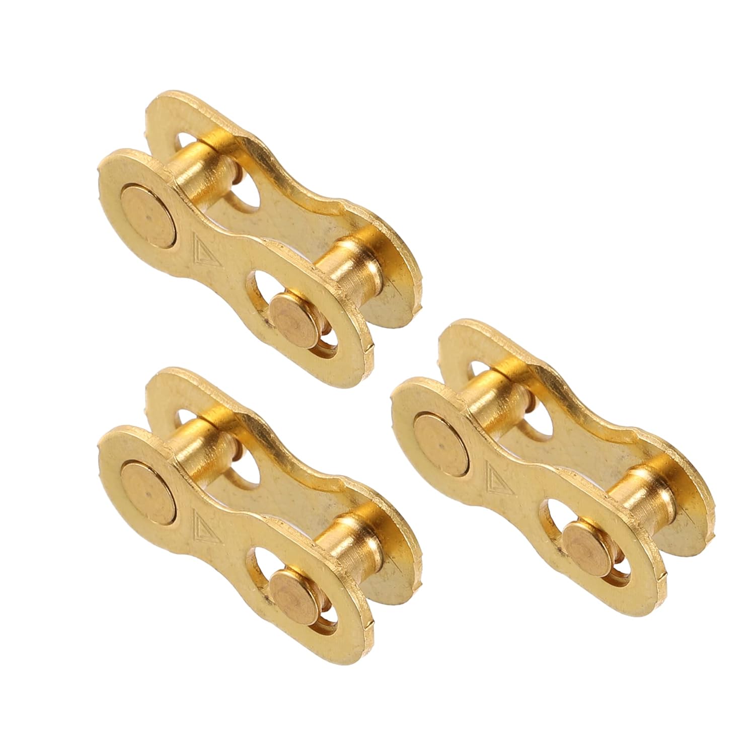 Amazon.com : X AUTOHAUX 3 Pair 6 7 8 Speed Gold Tone Chain Master Link ...