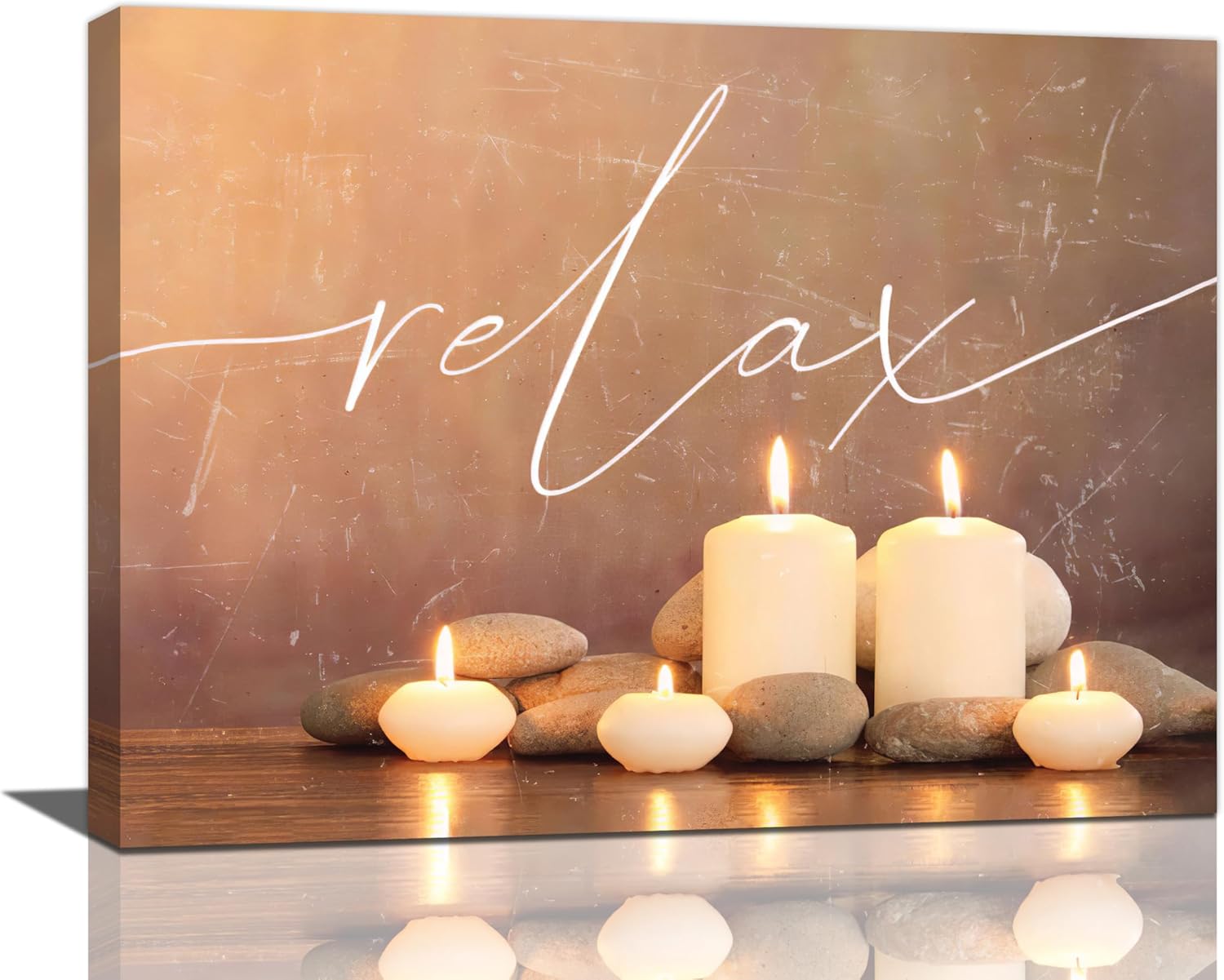 Amazon.com: Zen Wall Art, Zen Bathroom Decor, Meditation Pictures, Spa ...