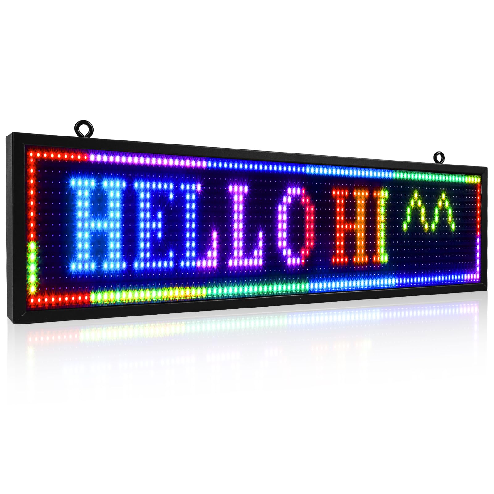Amazon.com: TEIMA LED Scrolling Display Sign - RGB Full Colour ...