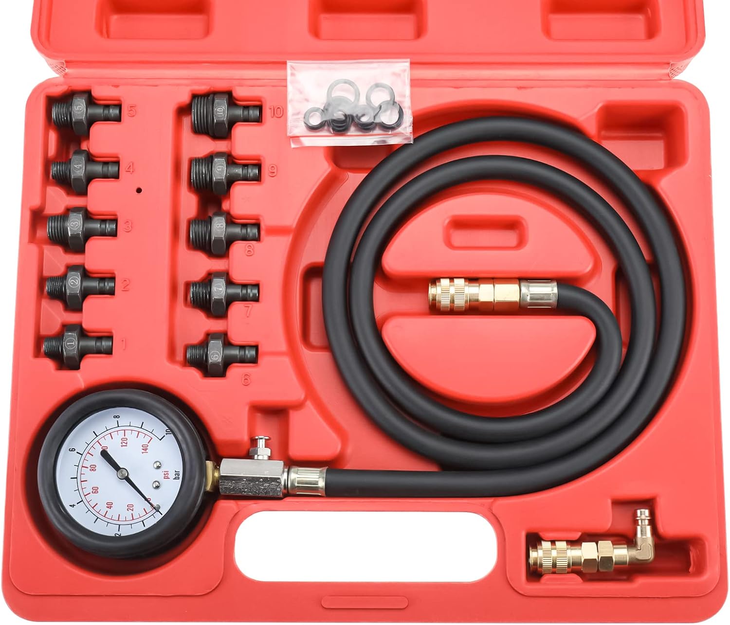 KUNTEC Engine Oil Pressure Tester Kit, 140 PSI, with Philippines | Ubuy