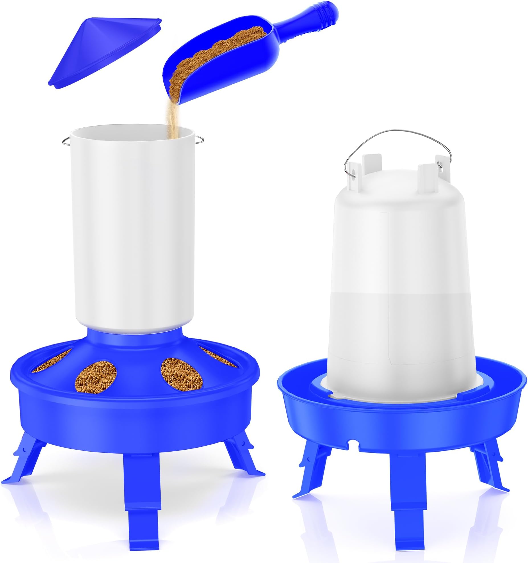 Amazon.com : Chick Feeder and Waterer Kit, Baby Chick Starter Kit - 2 ...