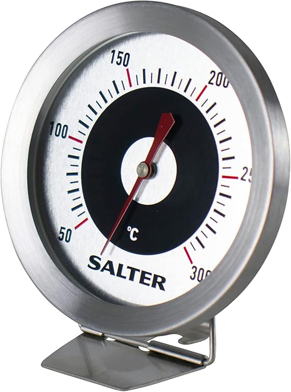 Salter 513 SSCR Oven Thermometer - Stainless Steel Dial, Food Baking ...