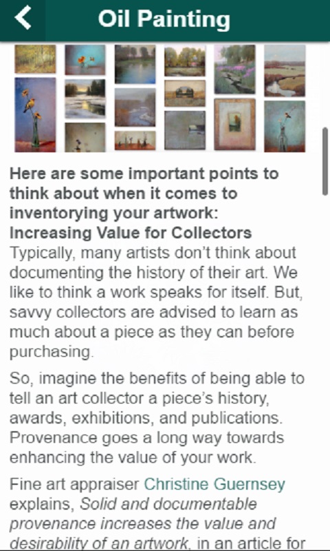 Oil Painting - App on Amazon Appstore